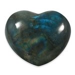 Labradorite Crystal Hearts