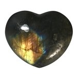 Labradorite Crystal Hearts