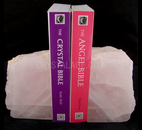 Crystal & Fossil Bookends