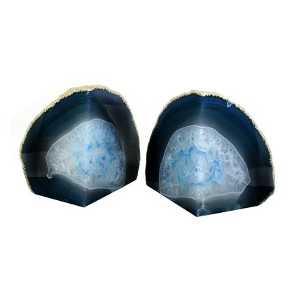 Agate Bookends