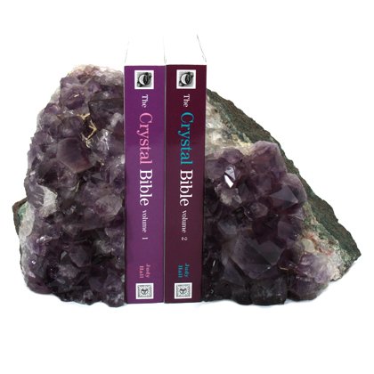 Amethyst Bookends