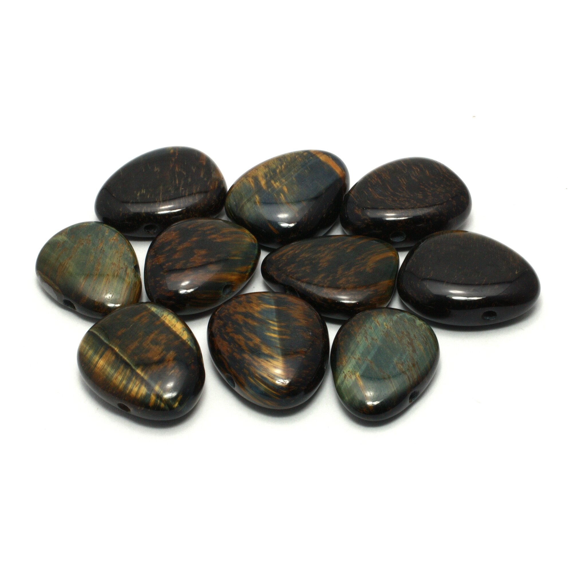 Angelite Drilled Tumble Stone