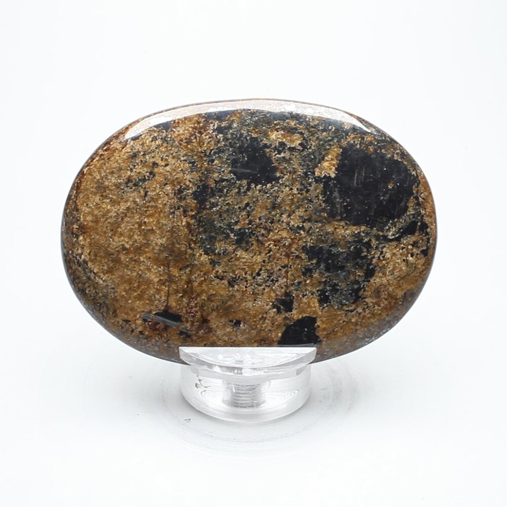 Bronzite Palm Stone