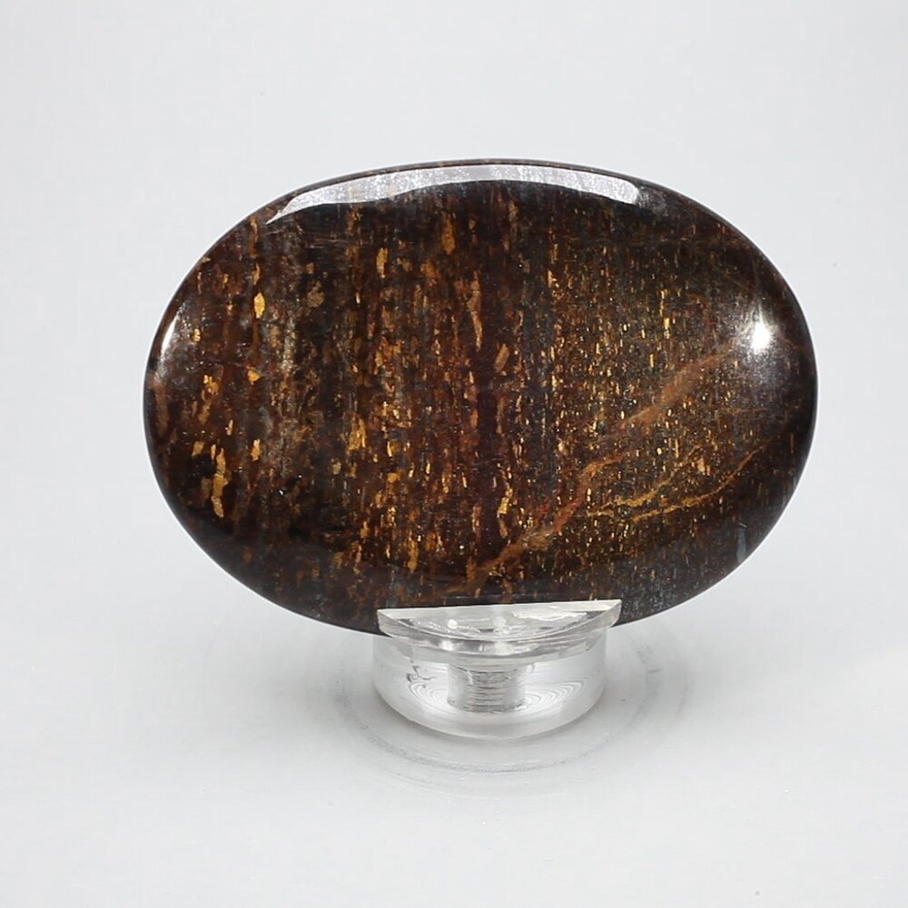 Bronzite Palm Stone