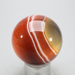 Banded Agate Sphere ~Pink