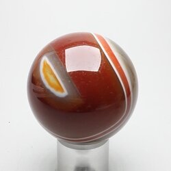 Banded Agate Sphere ~Pink