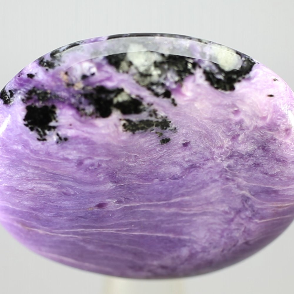Charoite Palm Stones