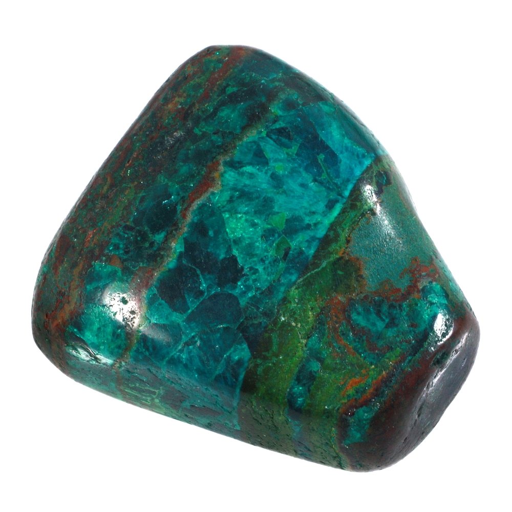 Tumbled Dioptase