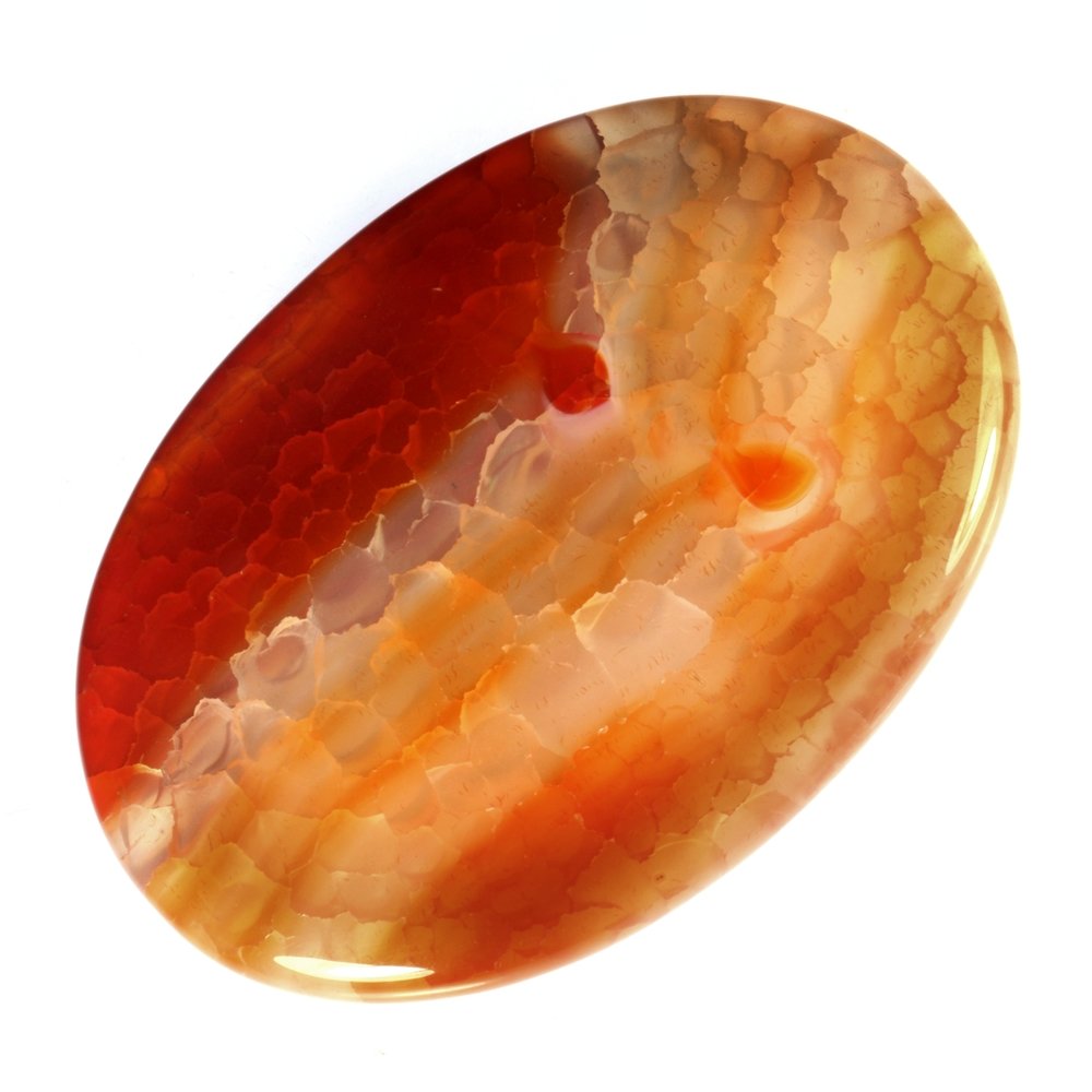 Fire Agate Palm Stones