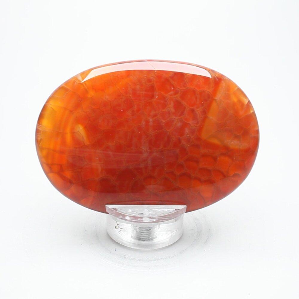 Fire Agate Palm Stones