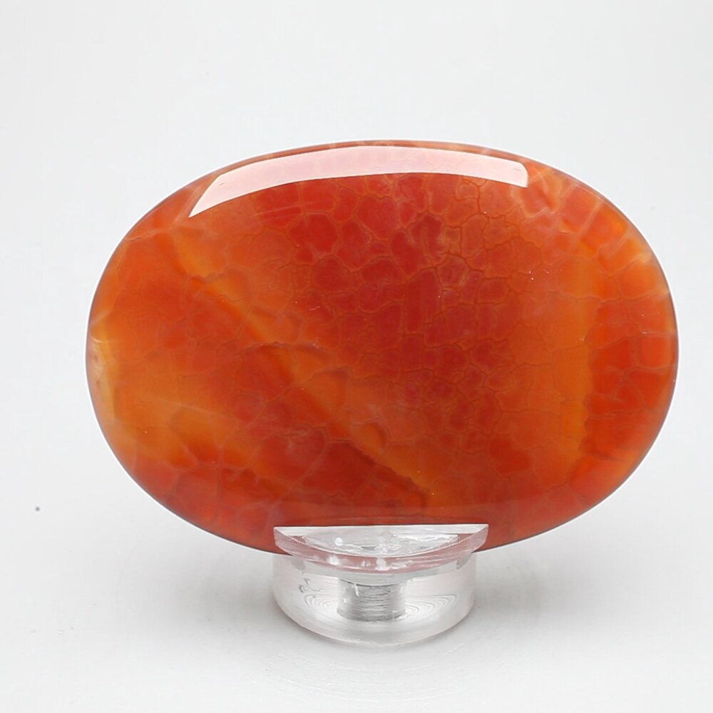 Fire Agate Palm Stones