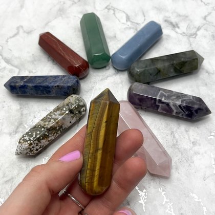 Howlite Crystal Massage Wand ~70mm