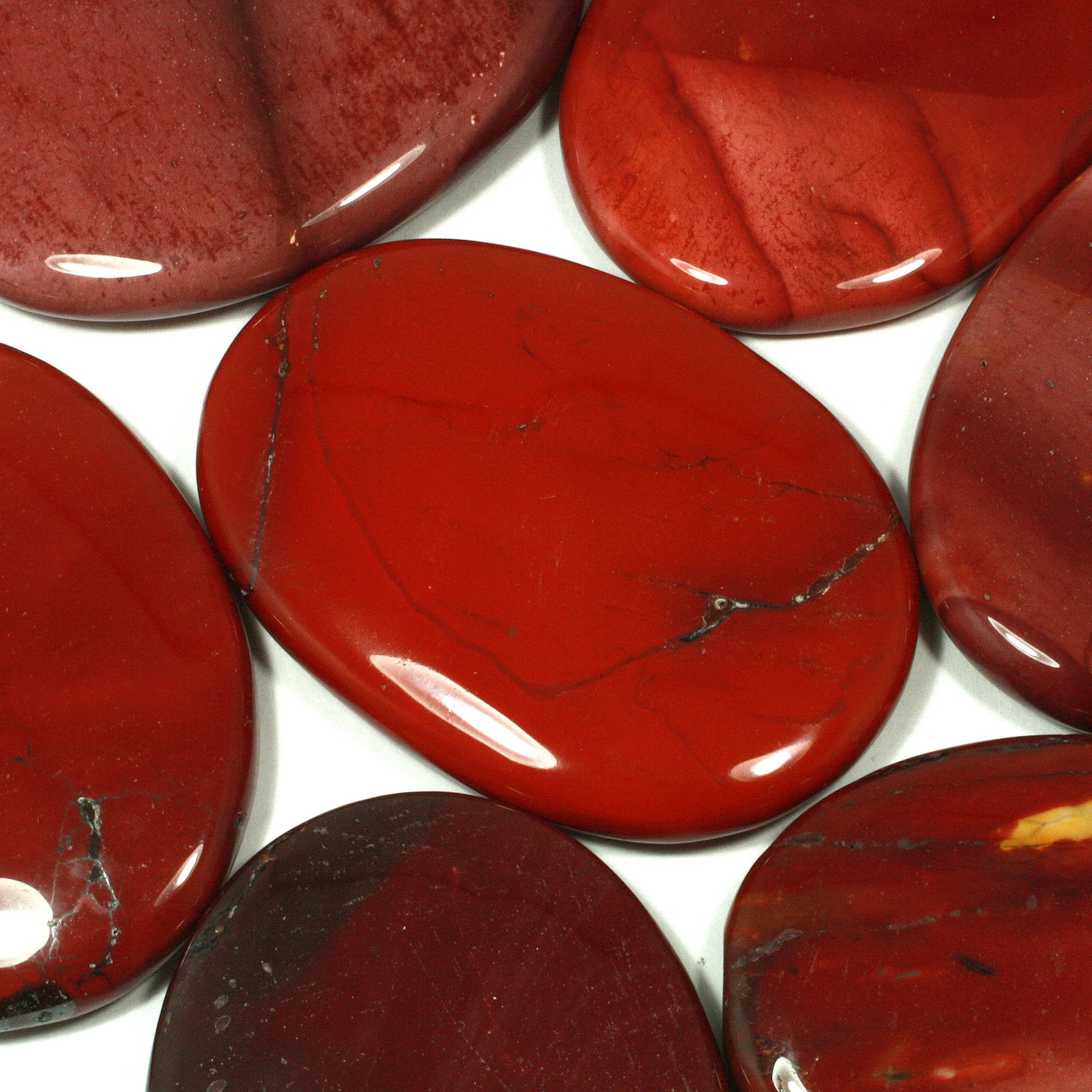 Mookaite Red Palm Stone