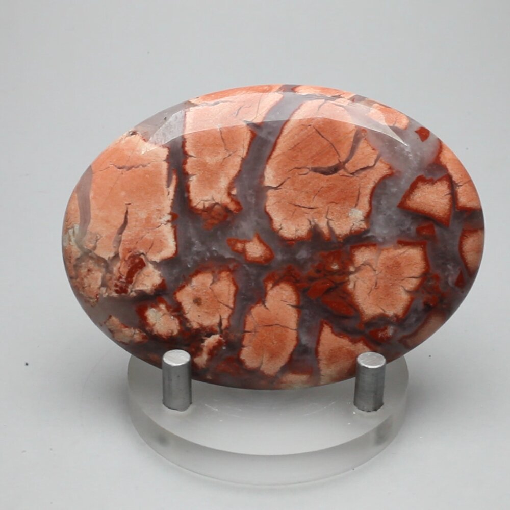 Poppy Jasper Palm Stones