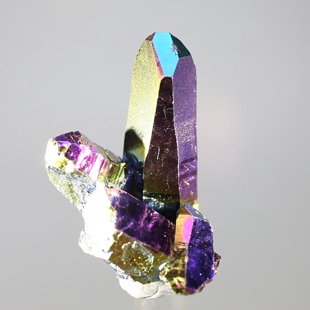 Rainbow Aura Quartz