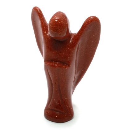 Red Goldstone Celestial Angel