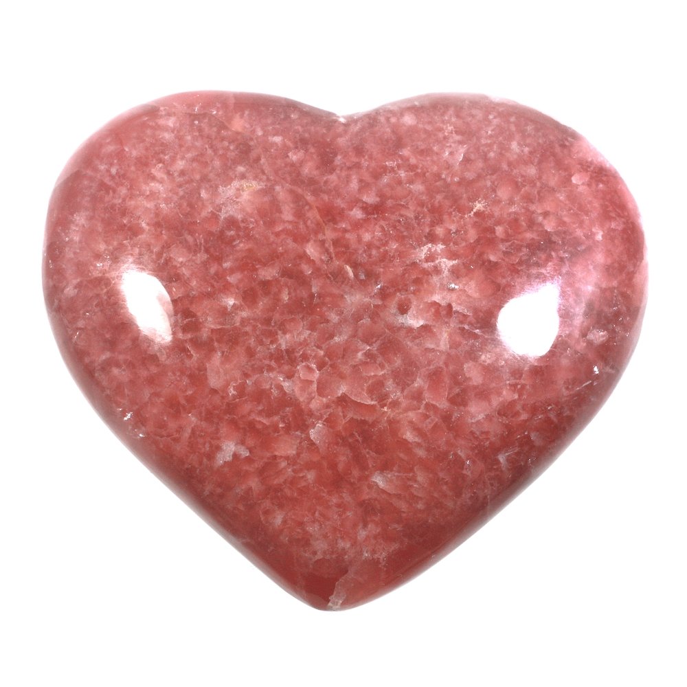 Rhodochrosite Crystal Hearts
