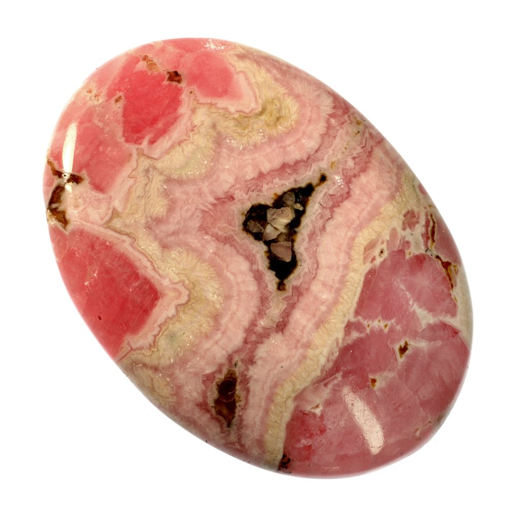 Rhodochrosite Palm Stones