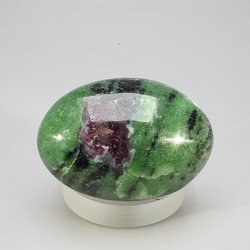 Ruby in Zoisite Polished Stone ~35mm