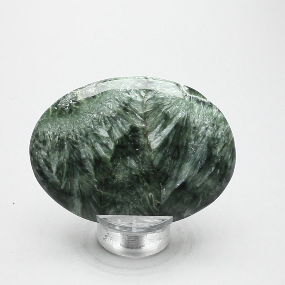 Seraphinite Palm Stones