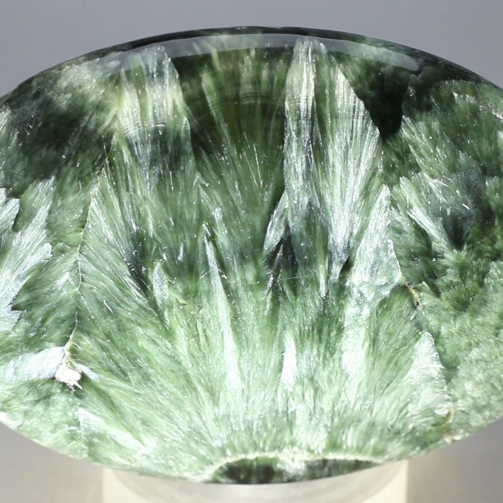 Seraphinite Palm Stones