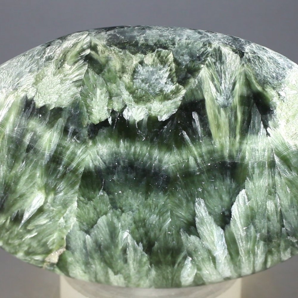 Seraphinite Palm Stones