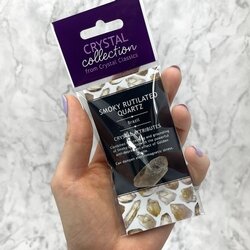 Smoky Rutilated Quartz Healing Crystal