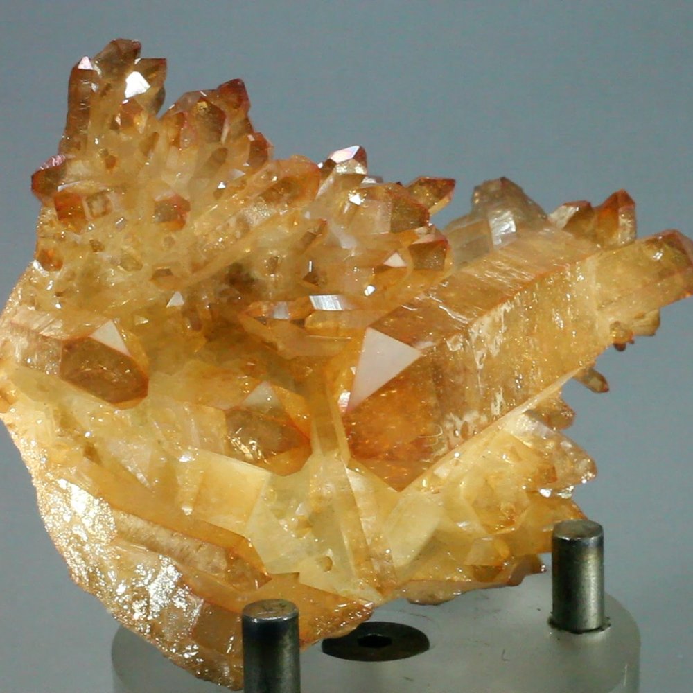 Tangerine Aura Quartz