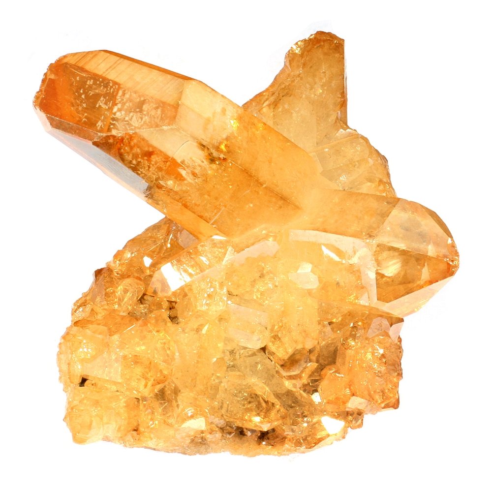 Tangerine Aura Quartz
